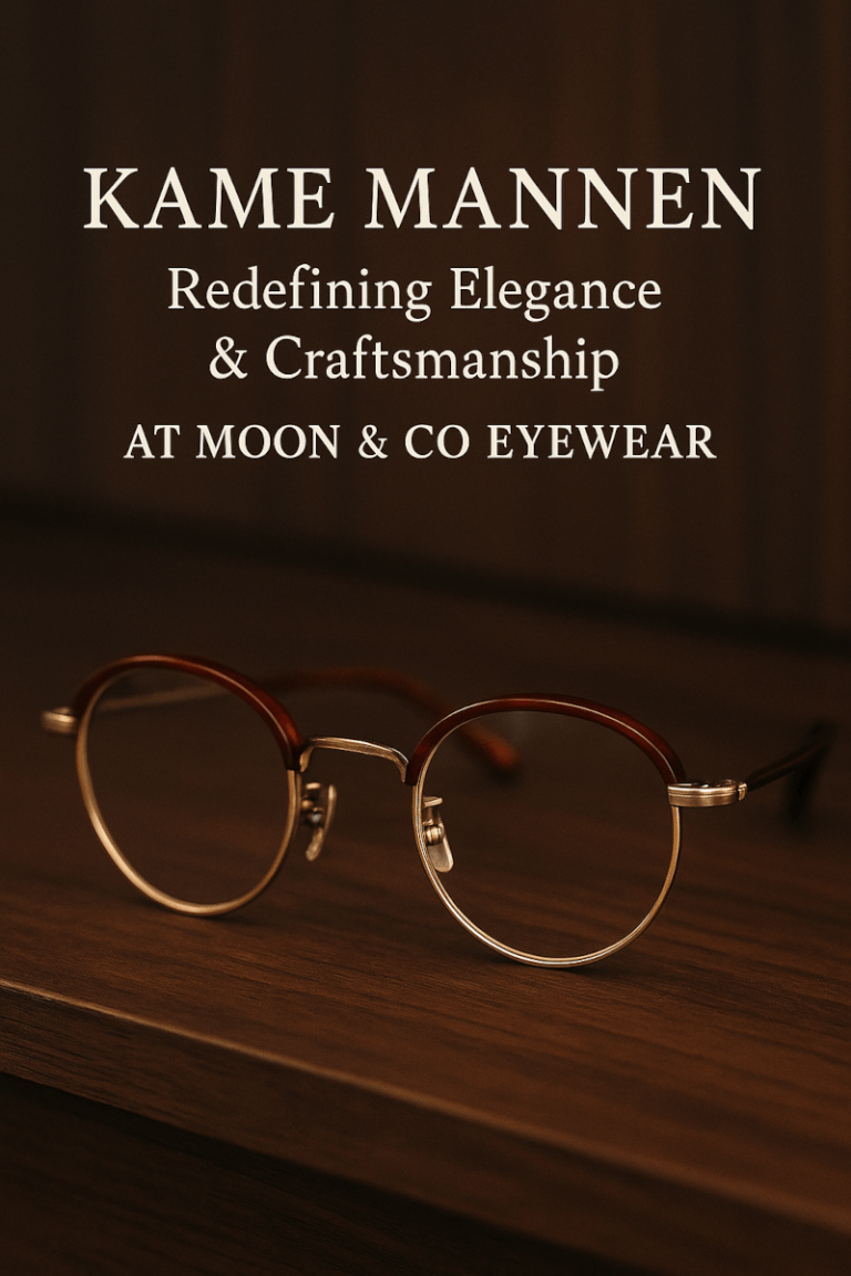 KameManNen Eyewear – Luxury Japanese Titanium Glasses | Moon & Co Eyewear